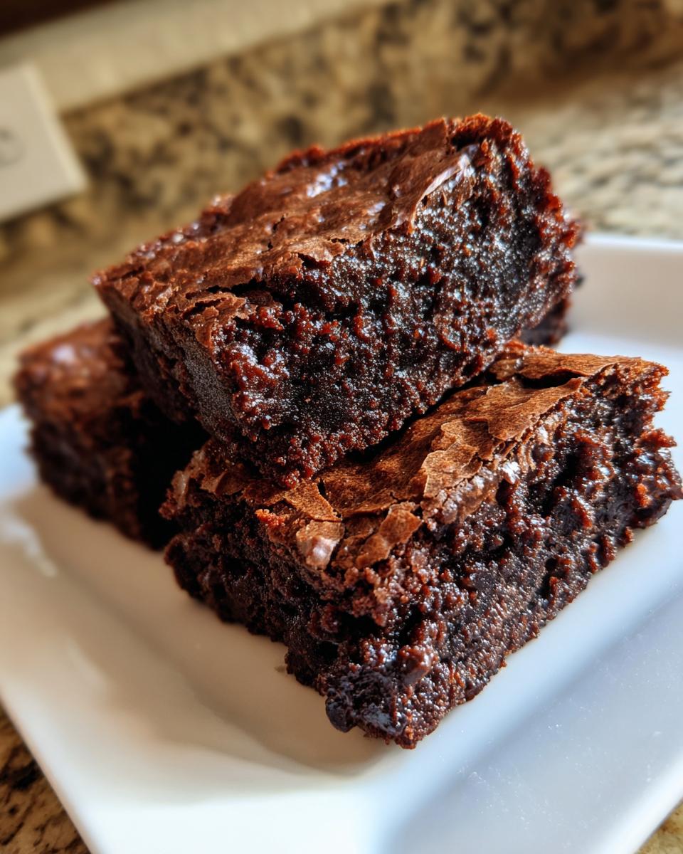 9 Fudgy Chocolate Brownie Bars Secret