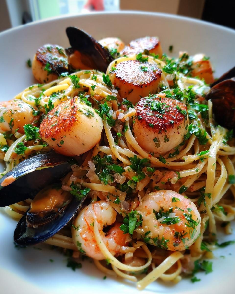 Glorious 15-Minute Seafood Pasta Magic