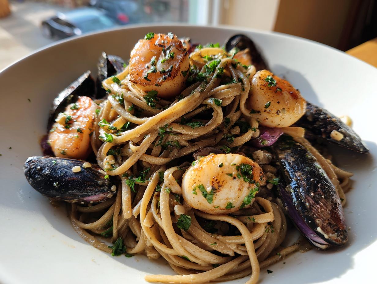 Glorious 15-Minute Seafood Pasta Magic